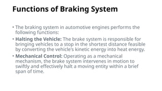 Automotive brake system FLI.pptx desarrollo | PPTX