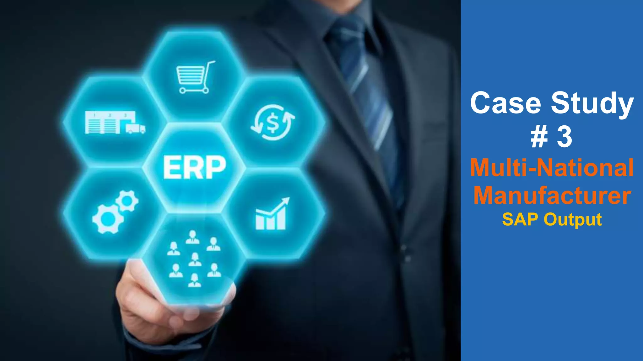 Enterprise Output Management Automotive Industry Case Studies | PPT