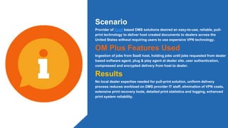 Enterprise Output Management Automotive Industry Case Studies | PPTX