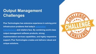 Enterprise Output Management Automotive Industry Case Studies | PPTX