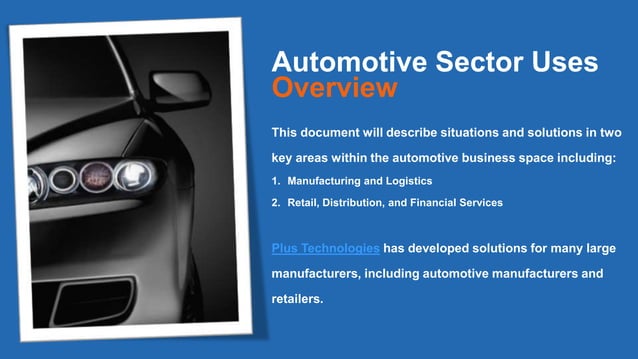 Enterprise Output Management Automotive Industry Case Studies | PPT