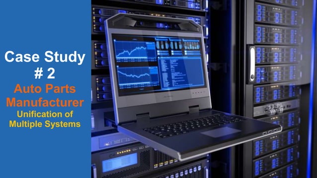 Enterprise Output Management Automotive Industry Case Studies | PPT