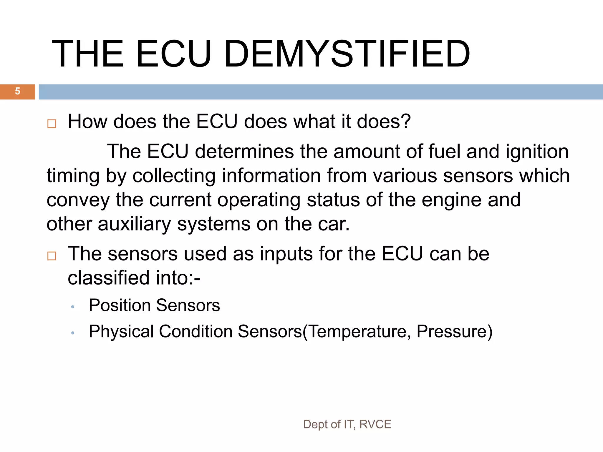 Automotive computer controlled systems | PPTX | Consumer Electronics ...