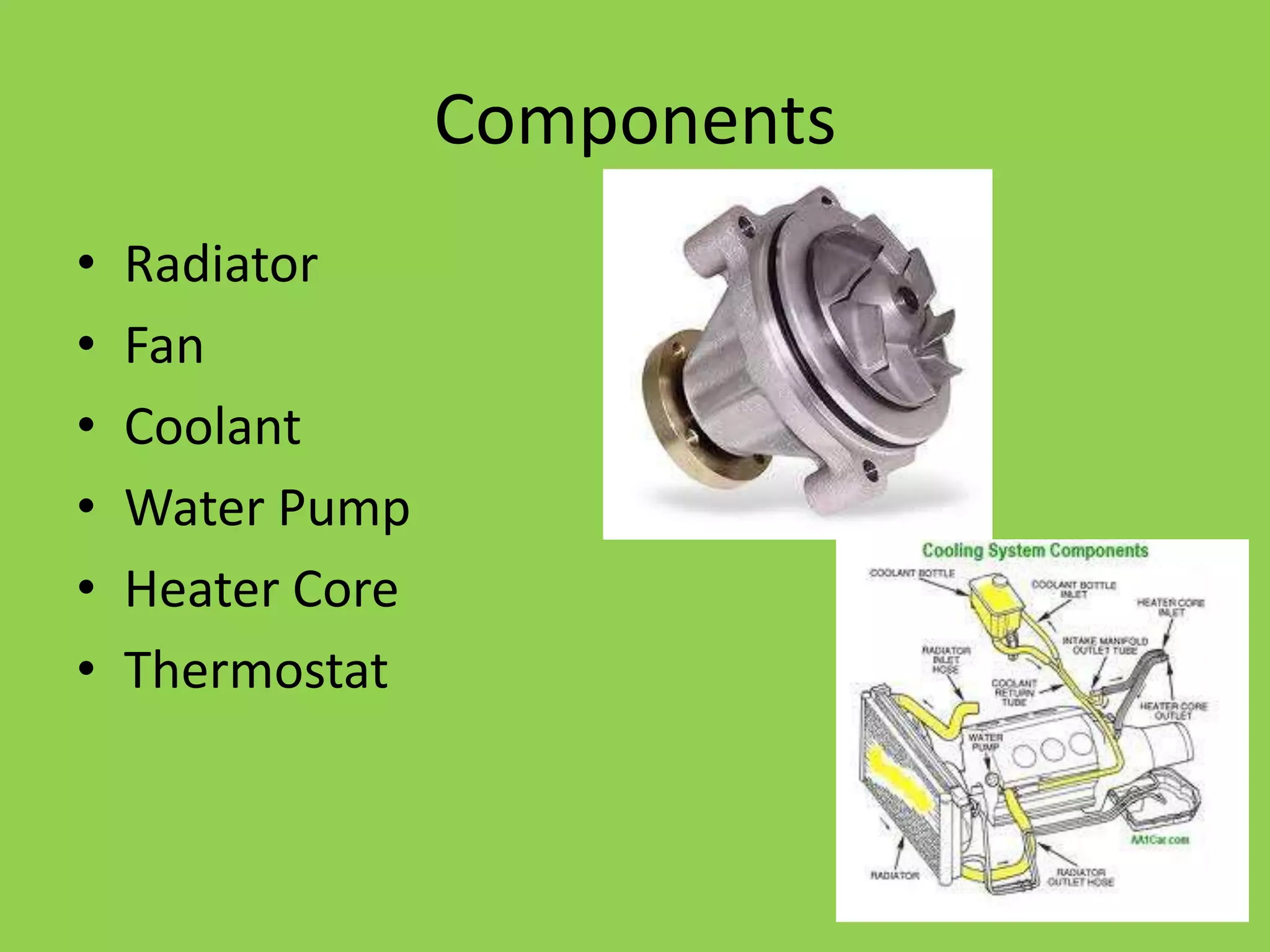 Automotive cooling system | PPTX