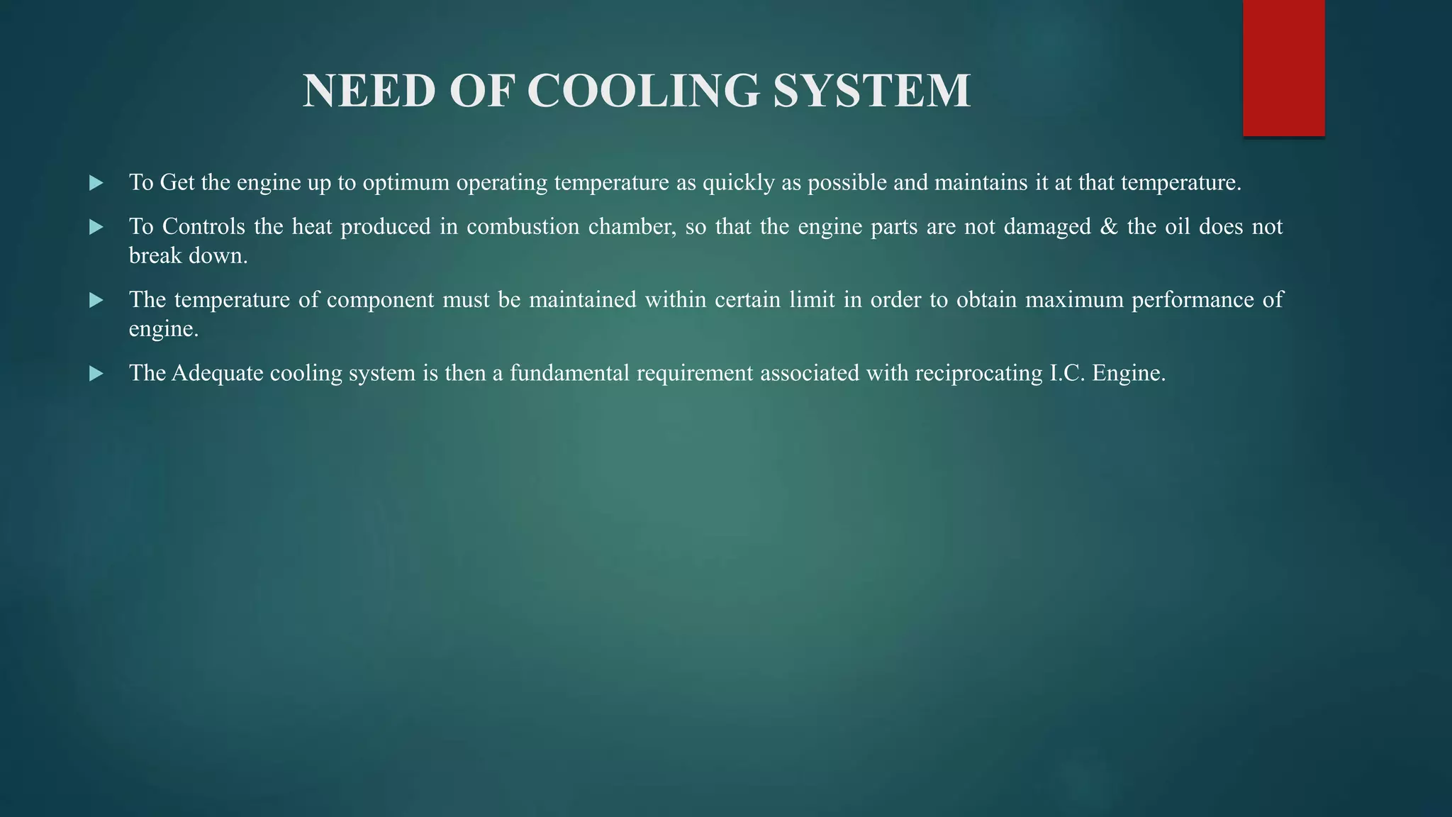 Automotive cooling system | PPTX