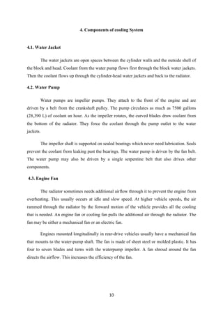 Automotive cooling system project | PDF