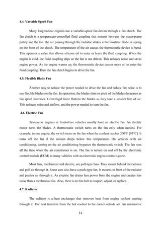 Automotive cooling system project | PDF