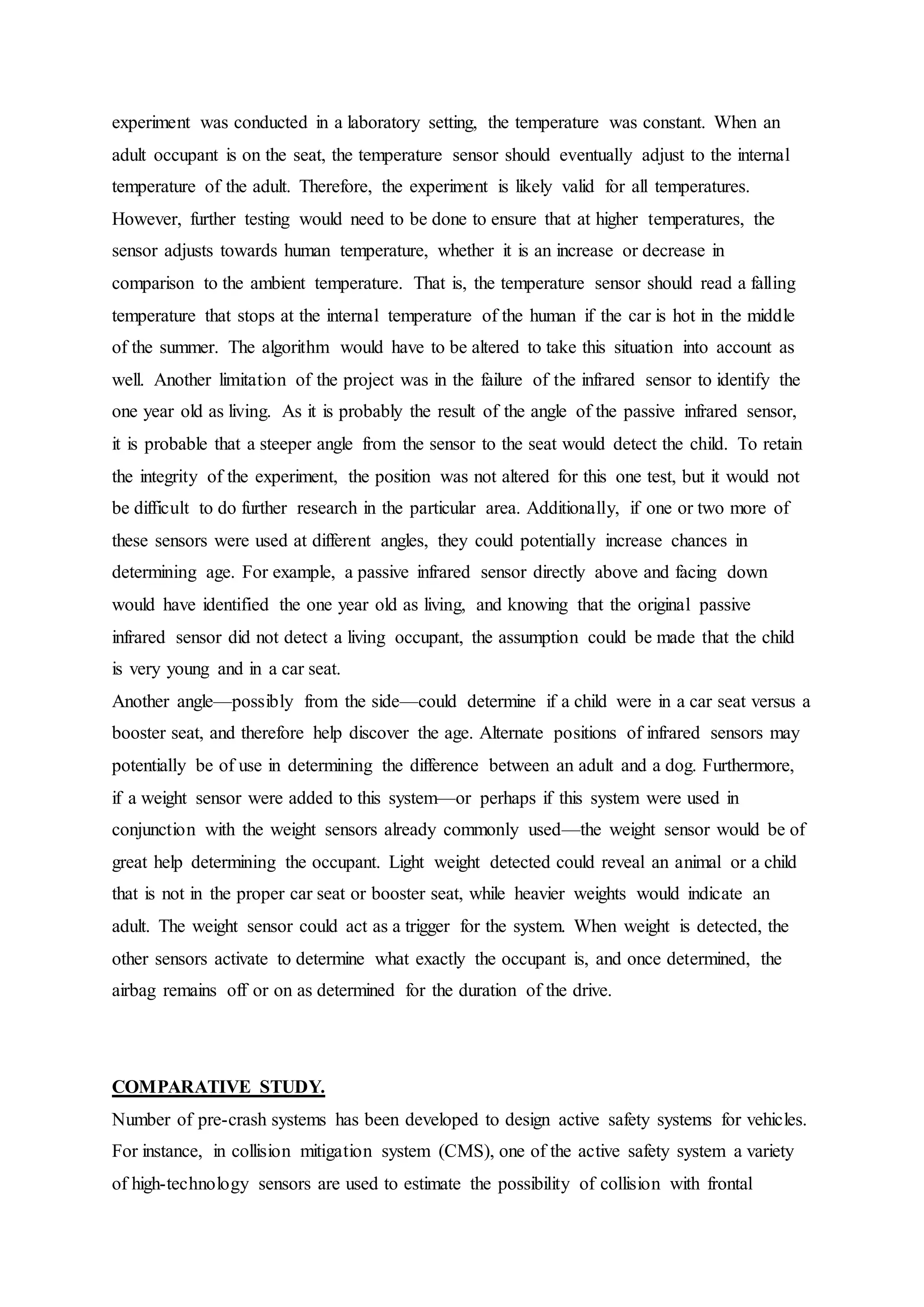 Automotive crash detection and airbag deployment using mems ...