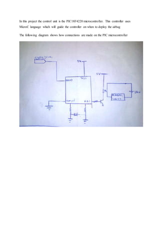 Automotive crash detection and airbag deployment using mems accelerometer1 | DOCX