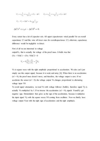 Automotive crash detection and airbag deployment using mems ...