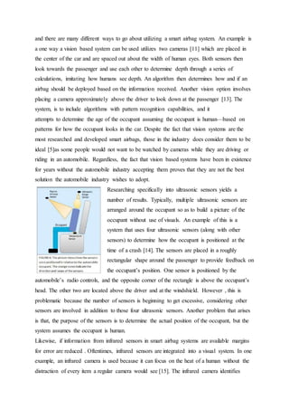 Automotive crash detection and airbag deployment using mems accelerometer1 | DOCX