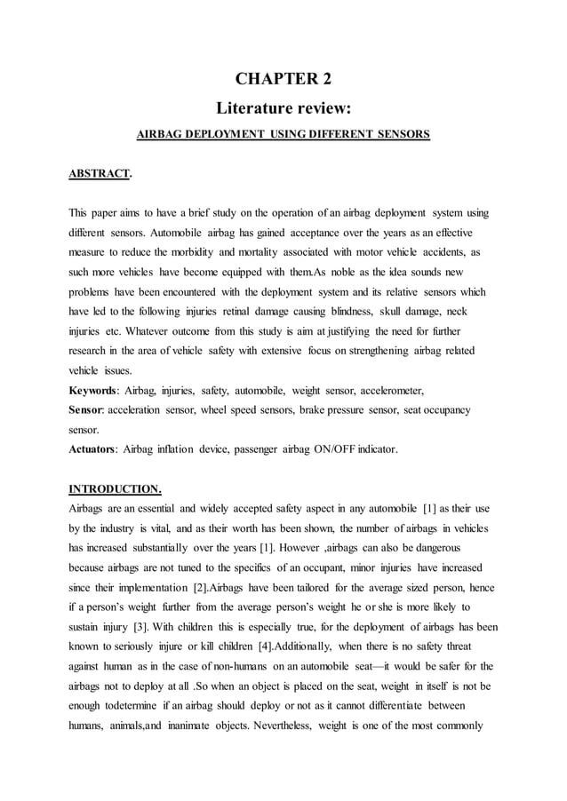 Automotive crash detection and airbag deployment using mems accelerometer1