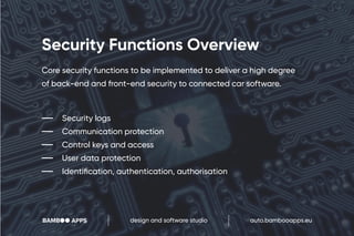 Automotive Cybersecurity Best Practices | PPT