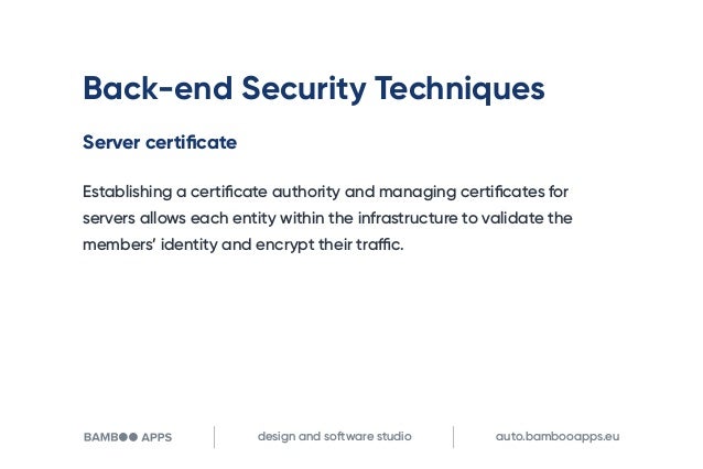 Automotive Cybersecurity Best Practices