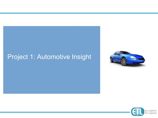 Automotive data integration: An example of a successful project ...