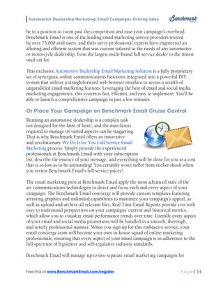 Automotive Dealership Marketing | PDF