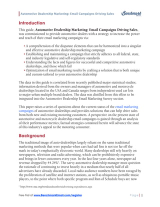 Automotive Dealership Marketing | PDF