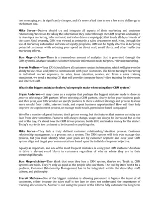 Automotive dealership crm | PDF