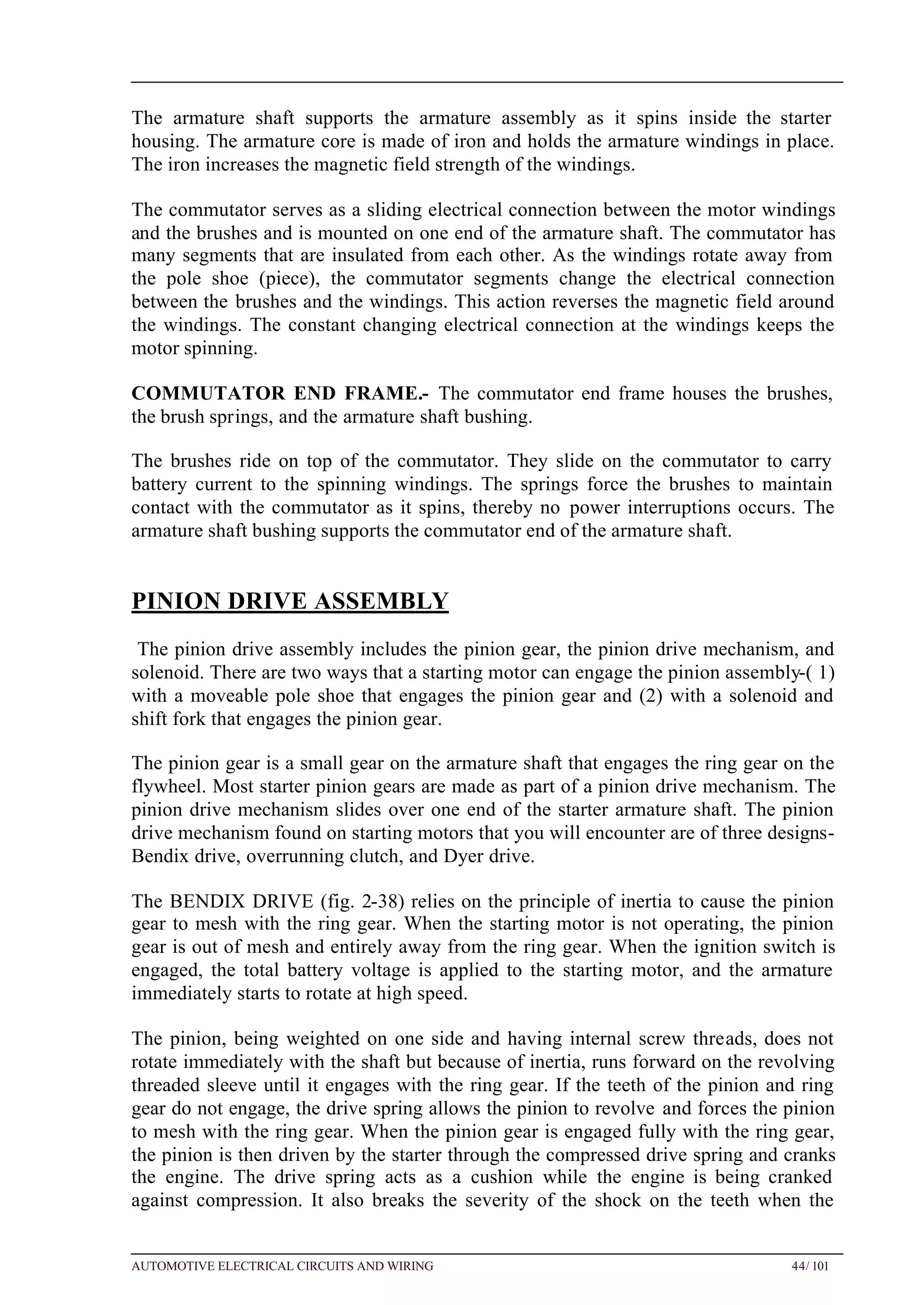 Automotive electrical circuits and wiring book | PDF