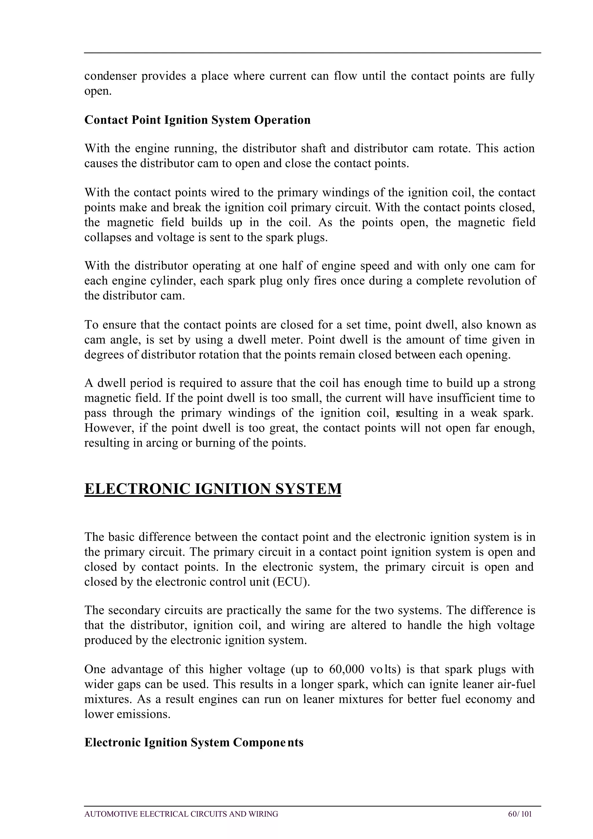 Automotive electrical circuits and wiring book | PDF