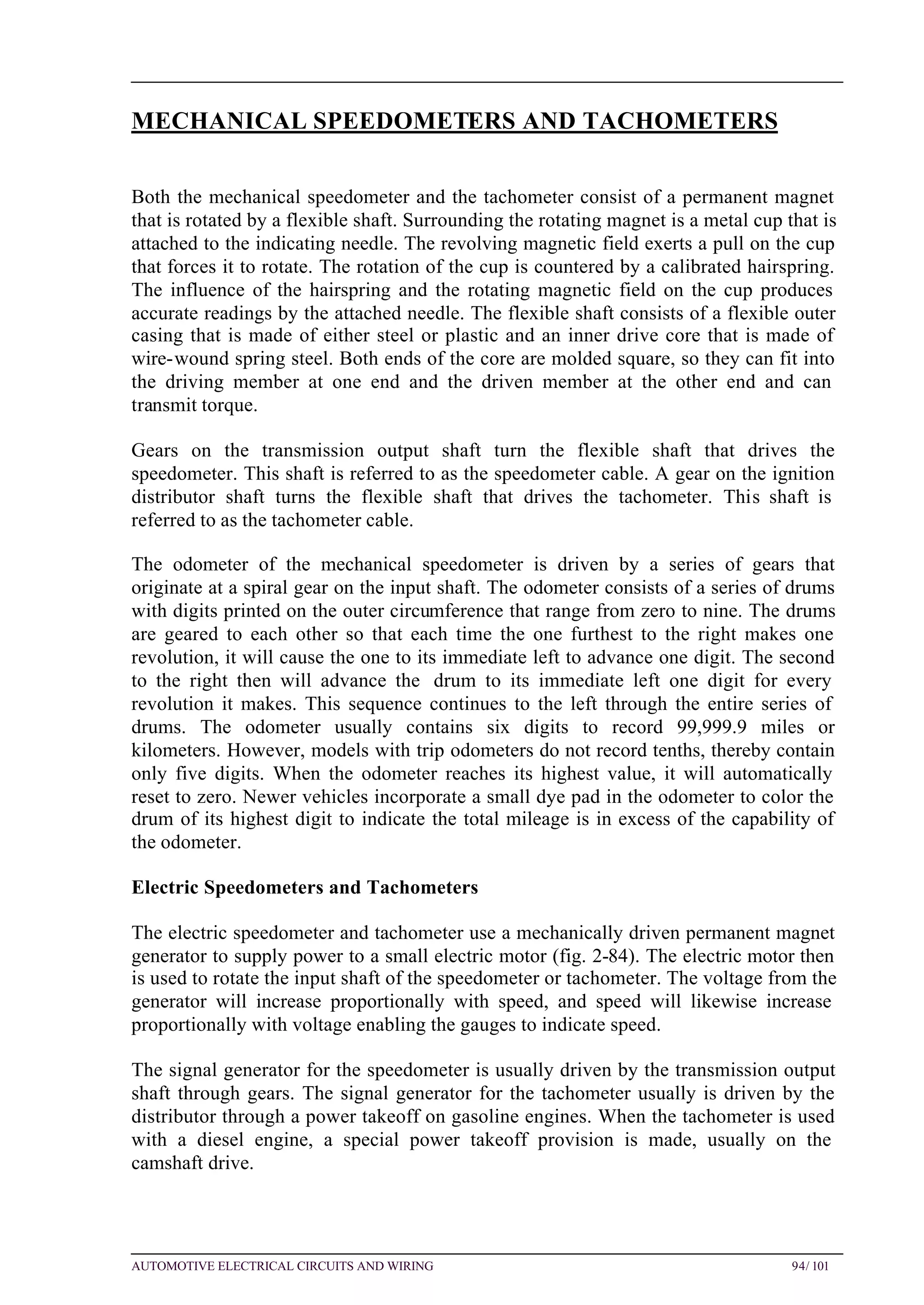 Automotive electrical circuits and wiring book | PDF