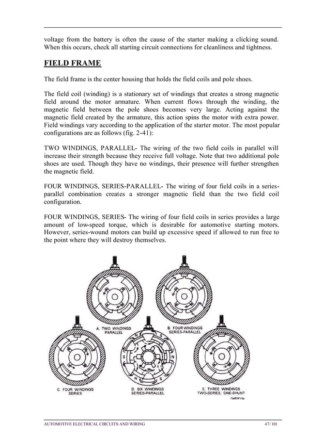 Automotive electrical circuits and wiring book | PDF