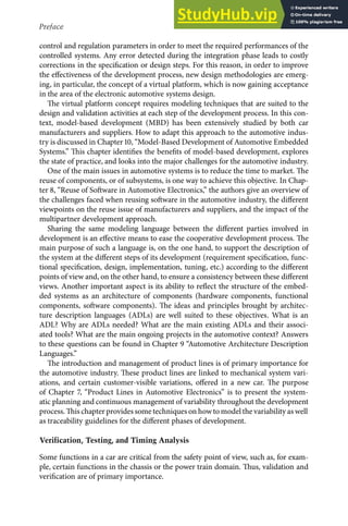 Automotive Embedded Systems Handbook | PDF