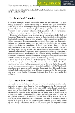 Automotive Embedded Systems Handbook | PDF