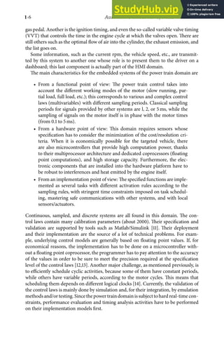 Automotive Embedded Systems Handbook | PDF