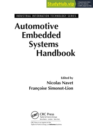 Automotive Embedded Systems Handbook | PDF