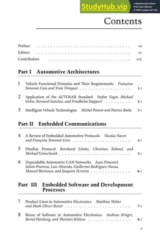 Automotive Embedded Systems Handbook | PDF