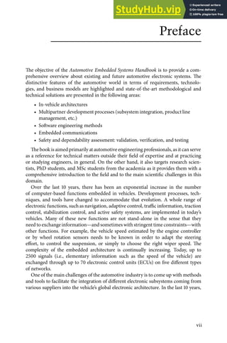 Automotive Embedded Systems Handbook | PDF