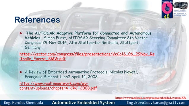 Automotive embedded systems part6 v1 | PPT