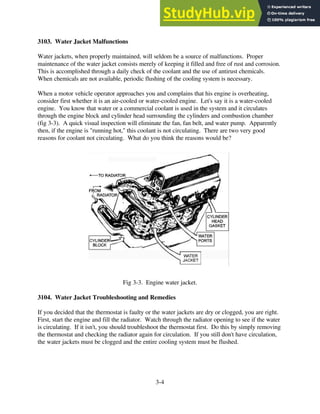 AUTOMOTIVE ENGINE MAINTENANCE AND REPAIR | PDF