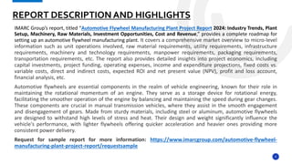 Automotive Engine Valve Manufacturing Plant Project Report.pptx