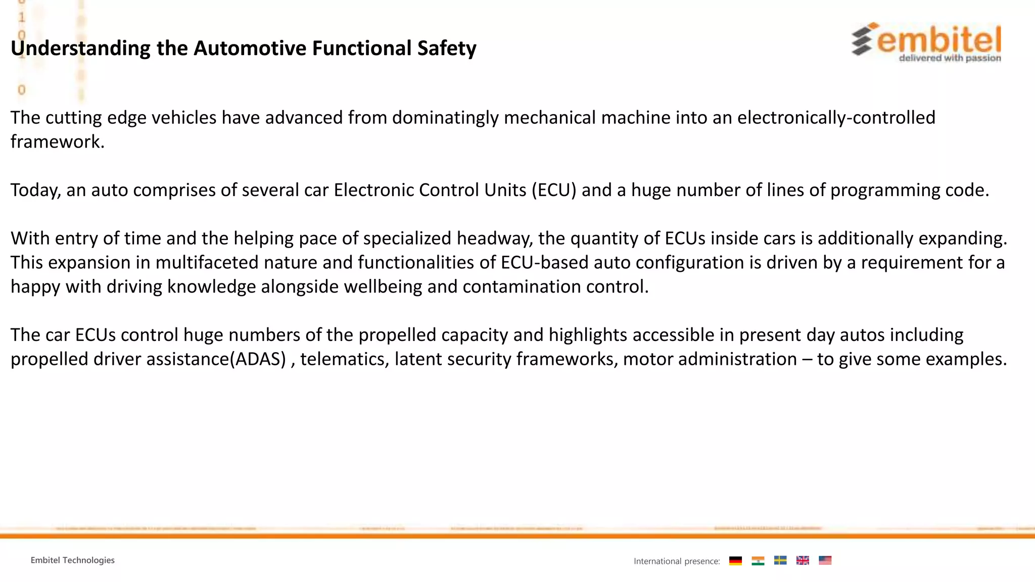 ISO 26262: Automotive Functional Safety | PPTX