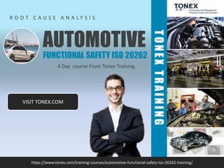 Automotive Functional Safety ISO 26262 Training Bootcamp : Tonex Training | PPTX