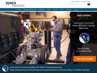 Automotive functional safety iso 26262 training bootcamp 2019 | PPTX