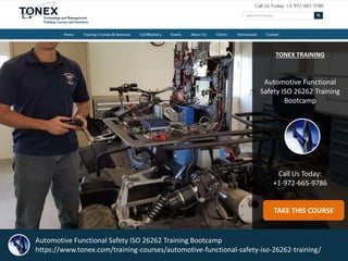 Automotive functional safety iso 26262 training bootcamp 2019 | PPTX