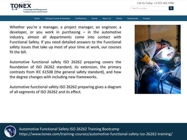 Automotive functional safety iso 26262 training bootcamp 2019 | PPTX ...