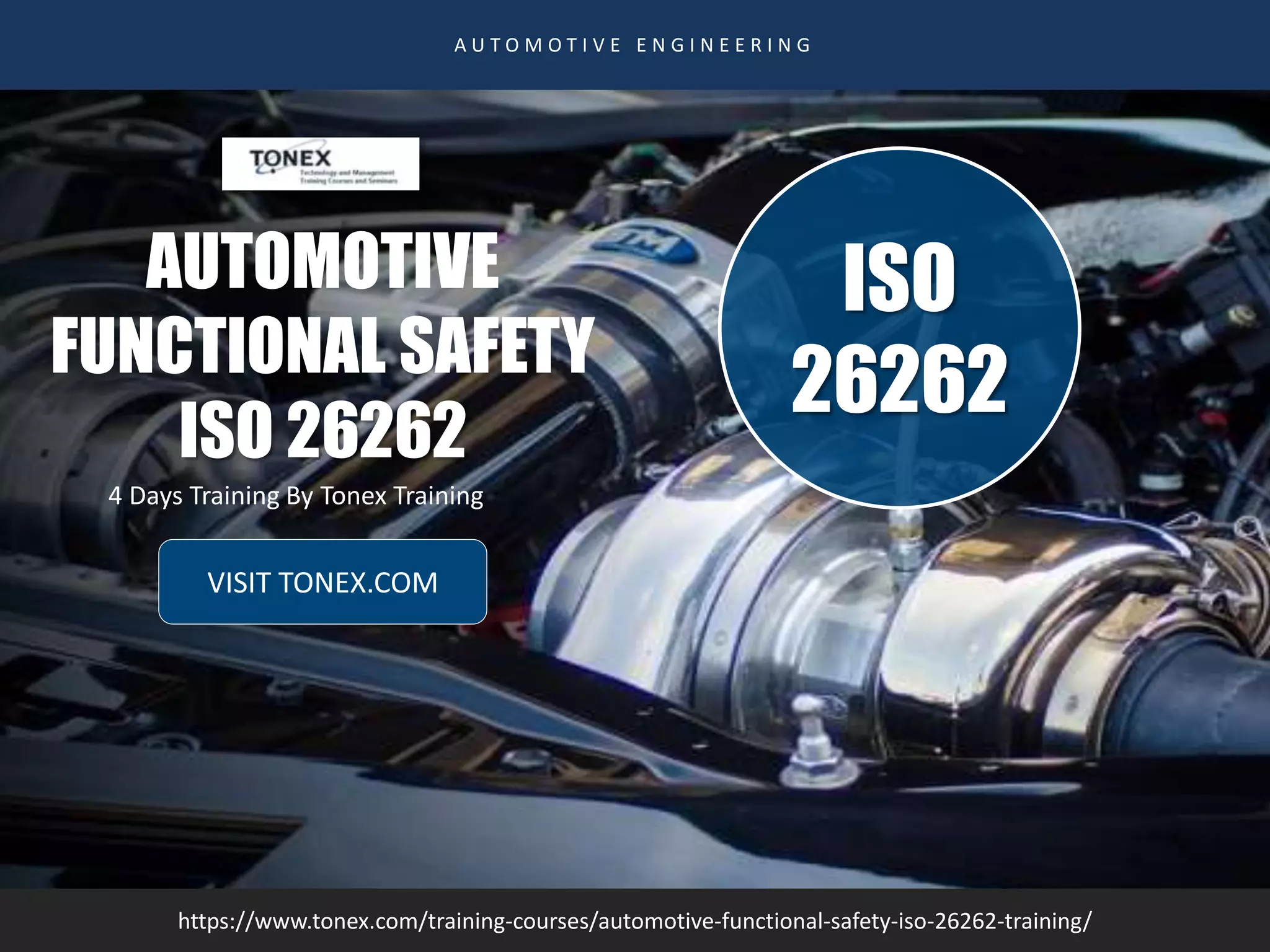 Automotive Functional Safety ISO 26262 Training Bootcamp - Tonex ...