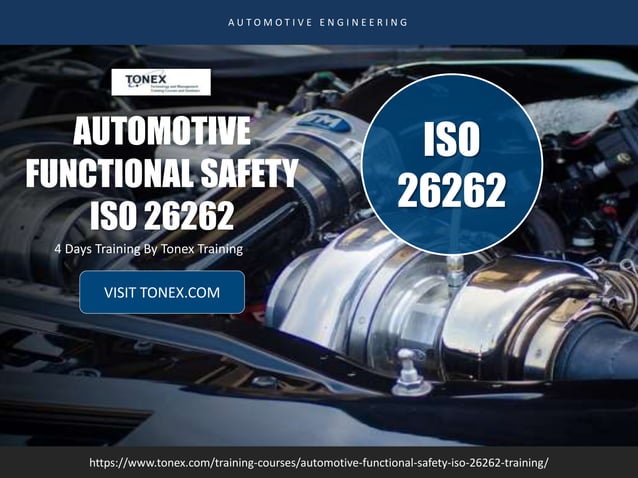 Automotive Functional Safety ISO 26262 Training Bootcamp - Tonex ...