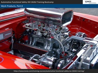 Automotive Functional Safety ISO 26262 Training Bootcamp - Tonex ...
