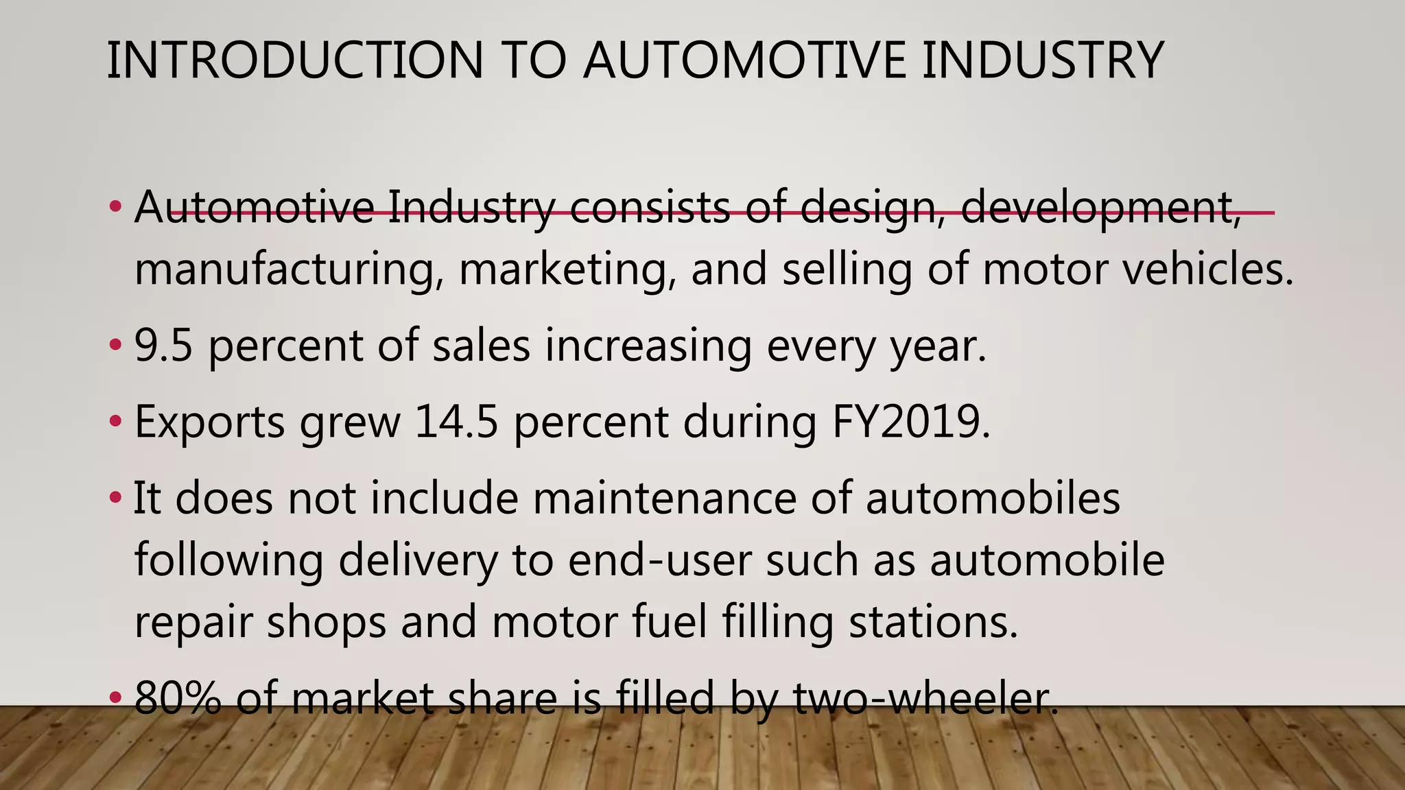 Automotive industry | PPT
