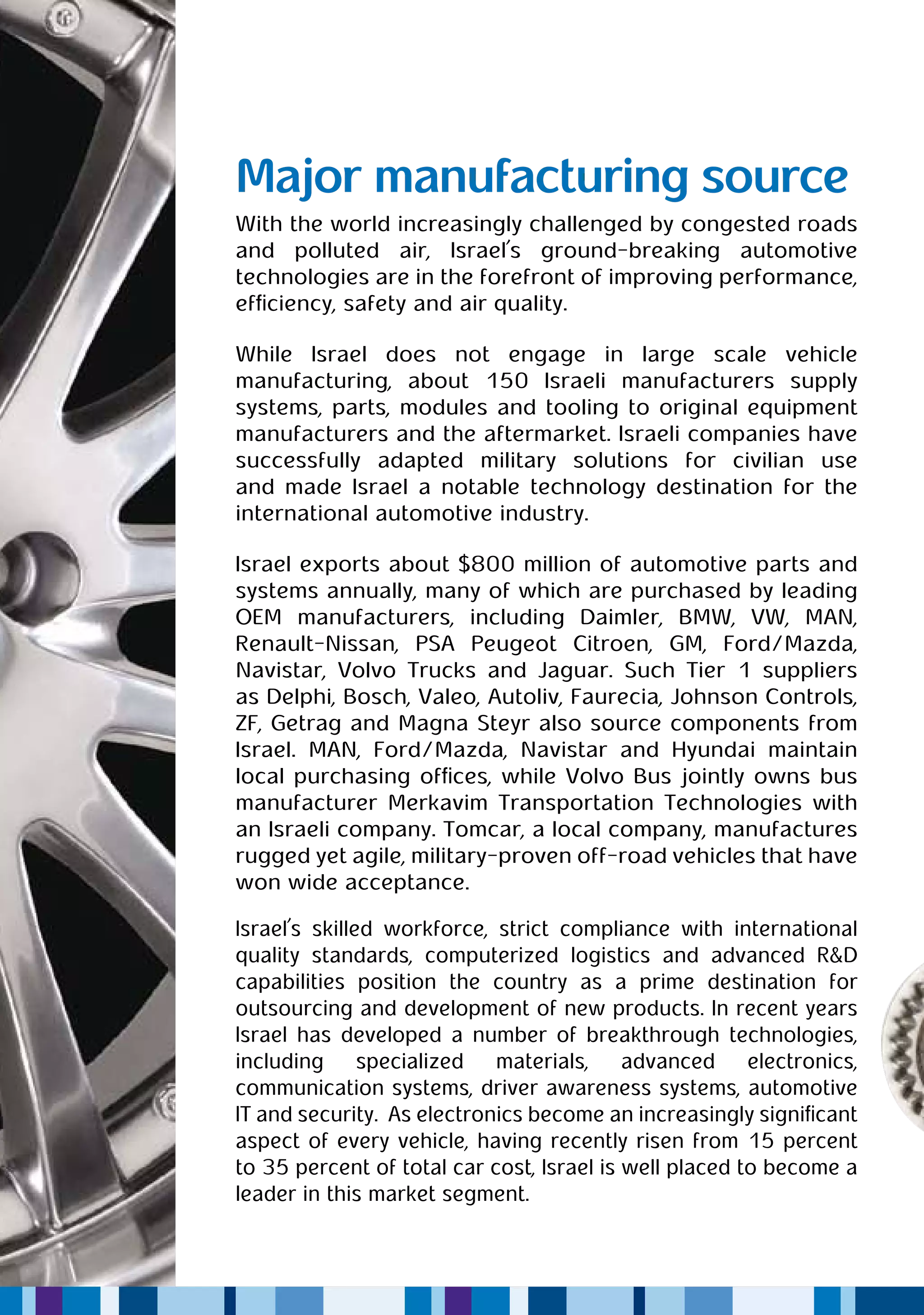 Overview of Israel\'s Automotive Industry | PDF