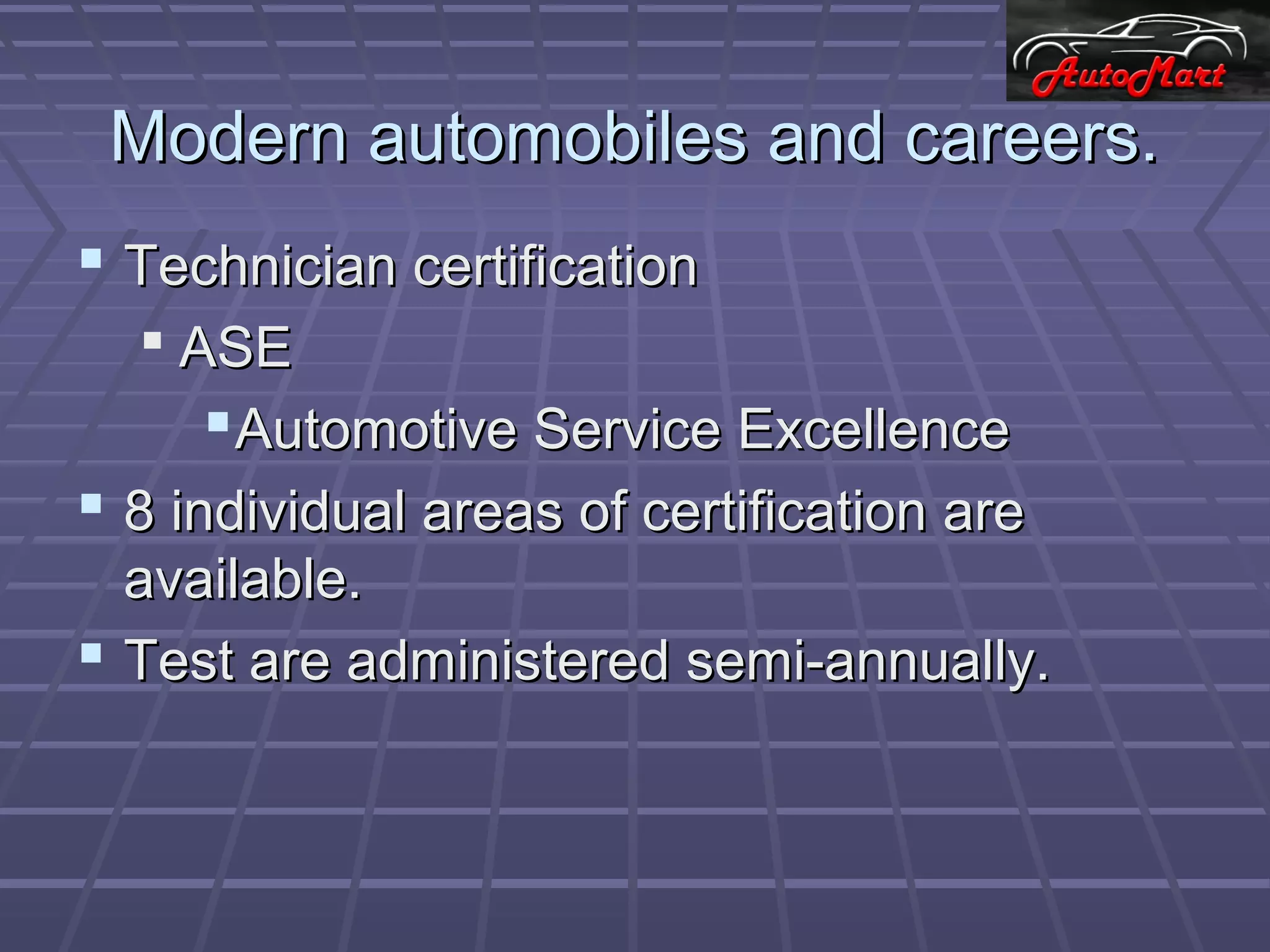 Automotive Industry and History | David Sapper | PPT