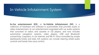 Automotive infotainment system | PPTX