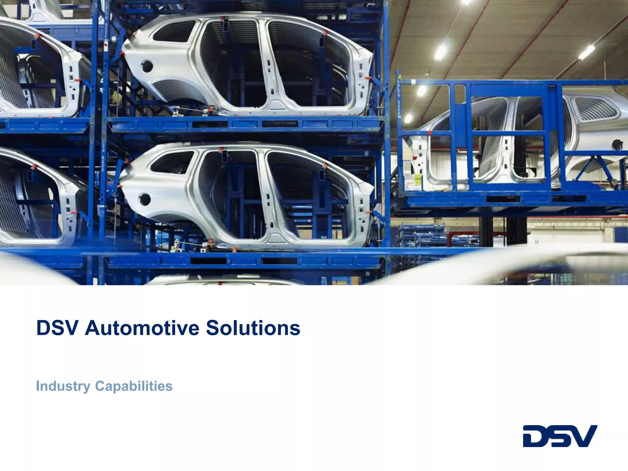 Automotive logistics capabilities | PPTX