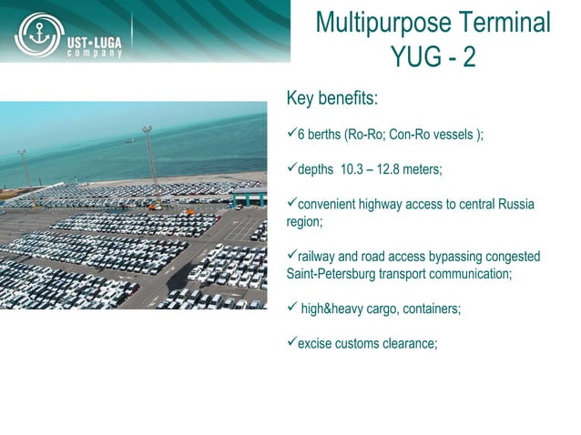 Automotive logistics russia 2011(ust luga) | PPT