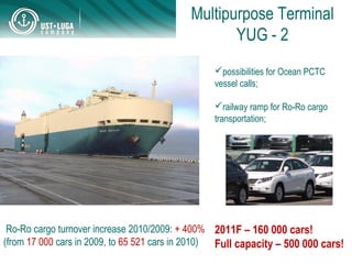 Automotive logistics russia 2011(ust luga) | PPT